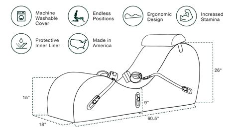 Cello Chaise Compact And Versatile Luxury Sex Lounger