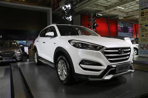 北京现代全新途胜，20万级别城市suv，车展实拍！