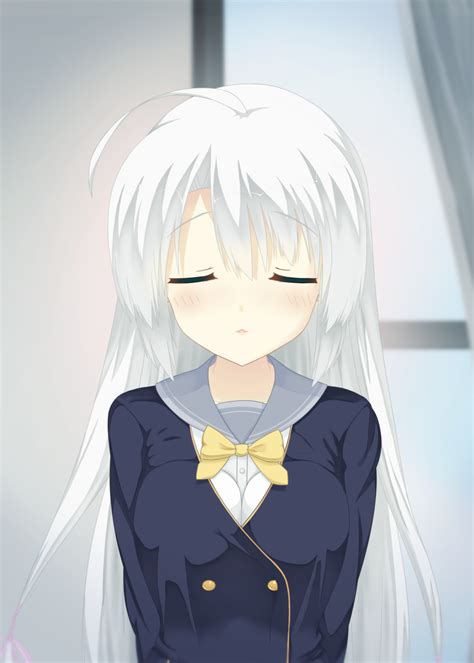 Safebooru 1girl Absurdres Ahoge Arms Behind Back Ayachi Nene Bangs