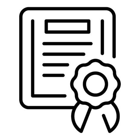 Premium Vector Workflow Diploma Icon Outline Vector Flow Gear System Strategy