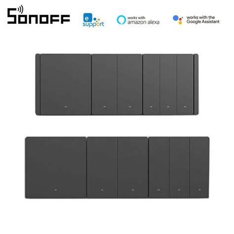 sonoff m5 smart wall switch 1 2 3 gang push button scene light app