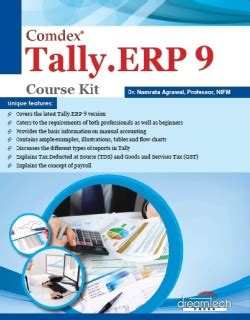 Comdex Tally ERP 9 Course Kit Dreamtech Press Books Education