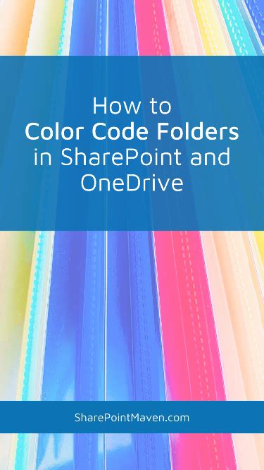 Best 13 How To Color Code Folders In Sharepoint And Onedrive Artofit