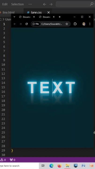 Light Text Shorts Youtube Html Css Htmlcss Coding Viralvideo