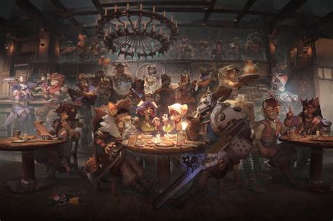 An Average Tavern Art By Zeusdex Rfurryvelvetsfw
