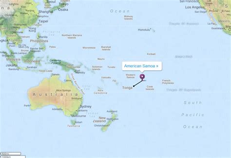 Samoa Map
