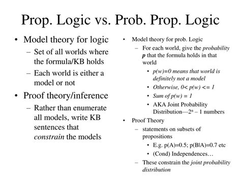 PPT Solving Problems Using Propositional Logic PowerPoint Presentation ID