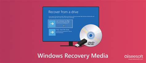 What Is Windows Recovery Media And How To Create Media Disk
