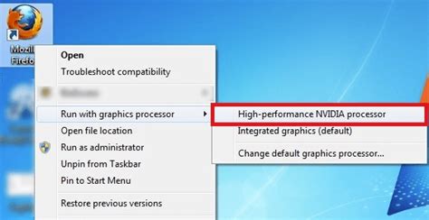 Force App Or Game To Use Nvidia GPU Or Integrated Graphics
