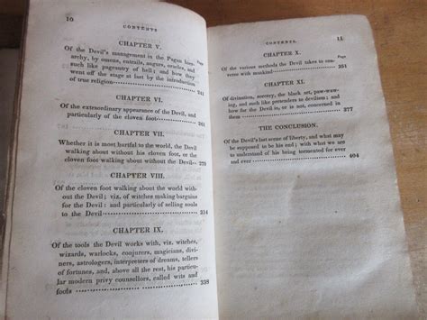 Old History Of The Devil Ancient And Modern Leather Book 1837 Evil Hell