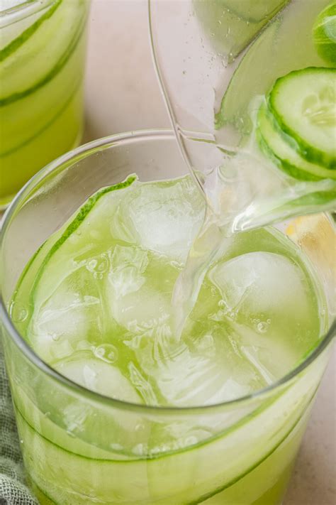 Cucumber Lemonade Only 4 Ingredients