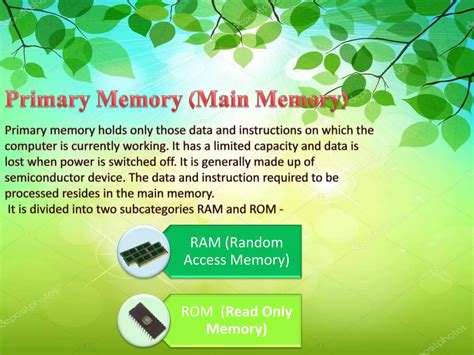 MEMORY OF COMPUTER SYSTEM AND UNITS OF MEMORY PPTX Data Storage And Warehousing Computing