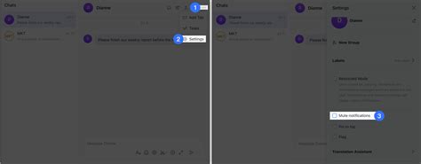 Mute Chat Notifications