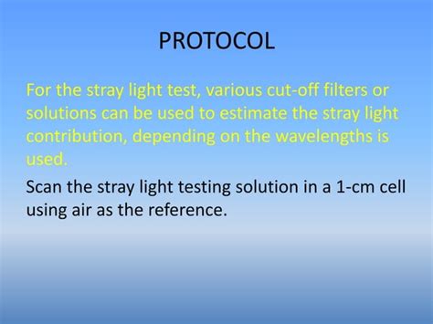 Calibration Of Spectrophotometer Pptx
