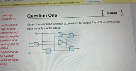 Solved Combinational Obtain The Simplified Boolean