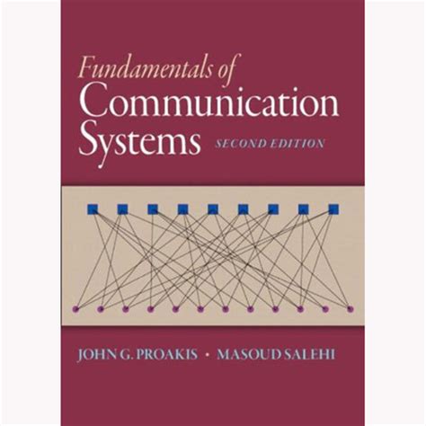 fundamentals of communication systems 2nd edition proakis 9780133354850