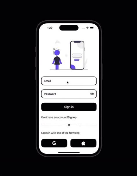 Su Codee On Linkedin Swiftui Sign In And Up Screen With Animation Video