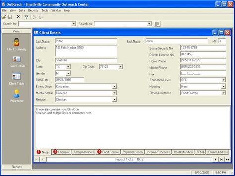 Outreach Community Assistance Database Free Download Outreach Community Assistance Database 1