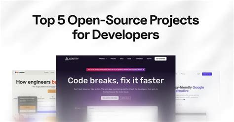 top 5 open source projects for developers