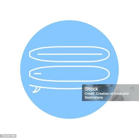 서핑 보드 블랙 라인 아이콘입니다 웹 페이지용 픽토그램 서핑보드에 대한 스톡 벡터 아트 및 기타 이미지 서핑보드 0명 개념 Istock