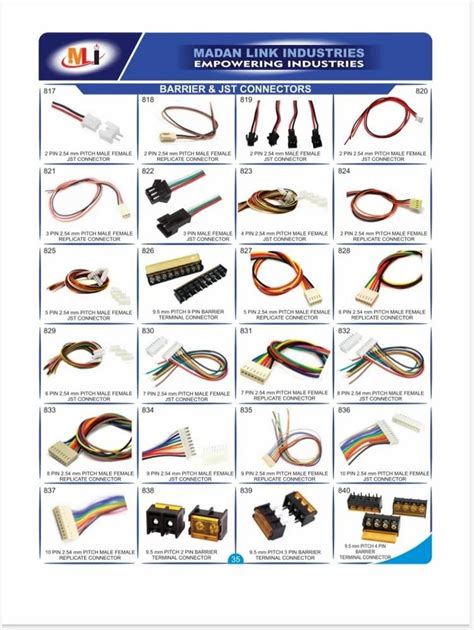 Barrier And Jst Connectors Jst Connector 3 Pin Male Female Manufacturer From New Delhi