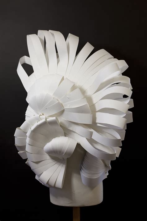 Paper Body Adornment Morrisons Academy Paper Headpiece Paper