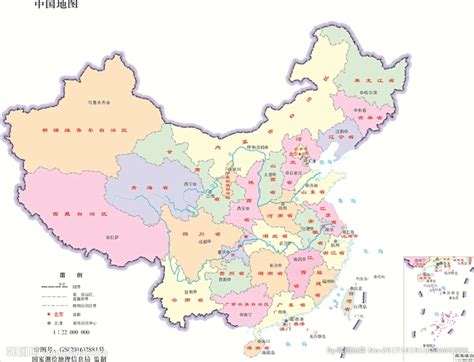 1 2200万中国地图设计图 图片素材 其他 设计图库 昵图网 花瓣网