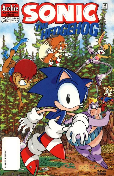 Sonic The Hedgehog 042 January 1997 Sonic The Hedgehog Retromags
