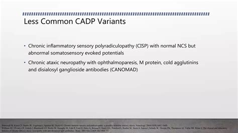 Chronic Acquired Demyelinating Polyneuropathy Pptx Brain And Nervous System Disorders