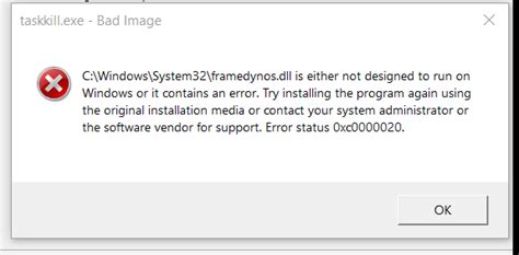 I Am Trying To Delete A Program But I Keep Getting This Error Pop Up That Wont Close Is There
