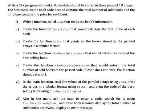 Solved Write A C Program For Books Books Data Should Be