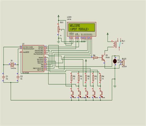 simulated circuit diagram of the module download scientific diagram