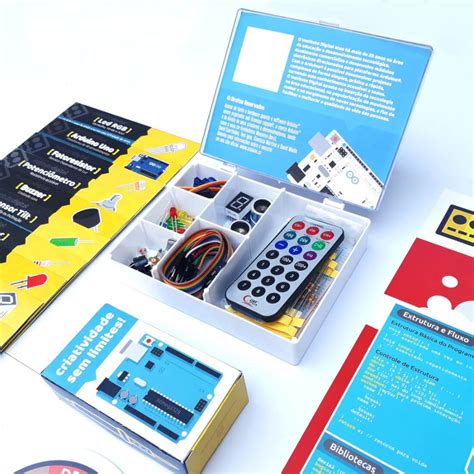 Kit Uno Iniciante 3 Completo Para Arduino Tutorial Baner
