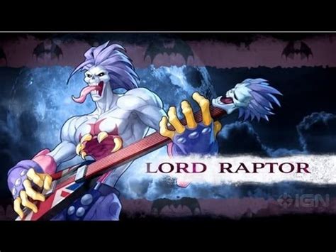 Darkstalkers Lord Raptor Moves List Youtube