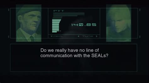 The Sound Waves On The Codec Screen In Mgs 2 Are Different From The Tanker Chapter And The Rest