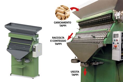 cork counting machine ct25 t meacci