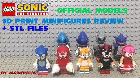 Lego Sonic 3d Print Lego Dimensions Oficial Models Stl Files Youtube