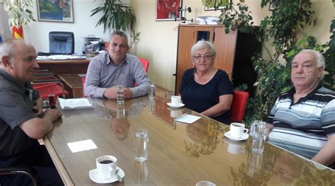 Градоначалникот Ногачески на средба со Здружението на инвалиди на трудот за Охрид и Дебрца