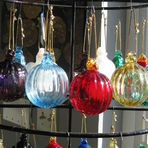 Blown Glass Ornament Etsy
