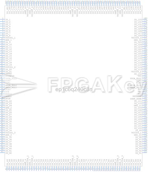 EP1C6Q240C8N Of INTEL Cyclone FPGA FPGAkey