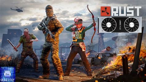 Rust I3 12100f Rtx 2080 Ti Low Settings Сервер на 700 игроков 1440p Youtube