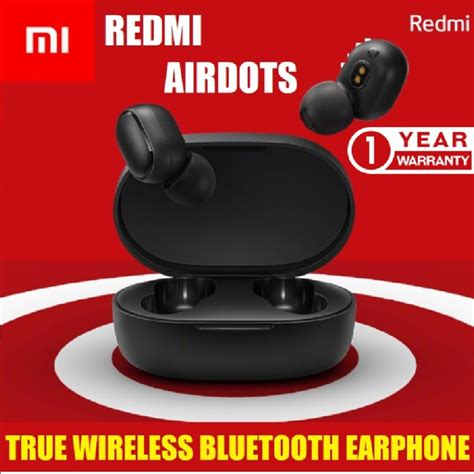 Xiaomi Redmi Airdots Tws Bluetooth Wireless Earphone Audio Earphones On Carousell