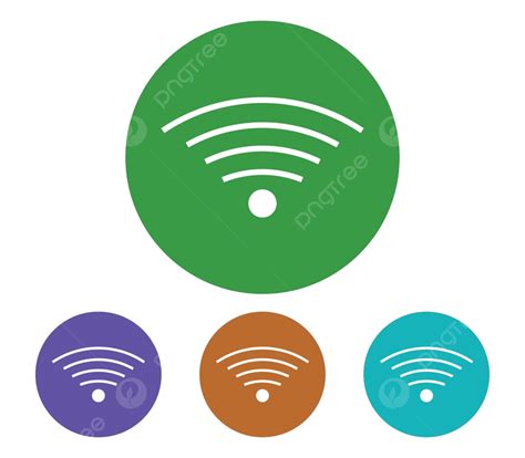 Onda De Conjunto Wi Fi ícone Wi Fi Vetor Png Wi Fi Definir Aceno
