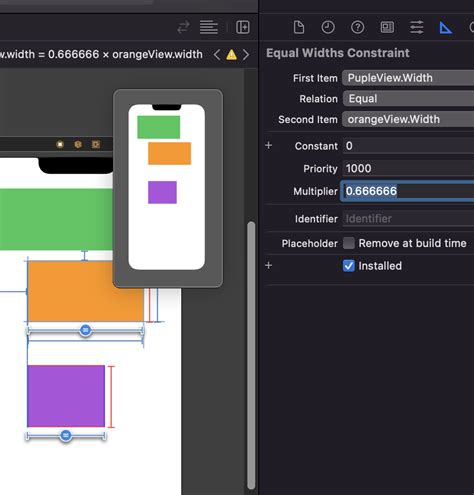 Swift Autolayout Constraint