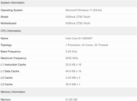 หลุดผลทดสอบ Intel Core I9 14900kf 24c 32t ความเร็ว 6ghz ในการทดสอบ Geekbench แรงขึ้น 12 Single