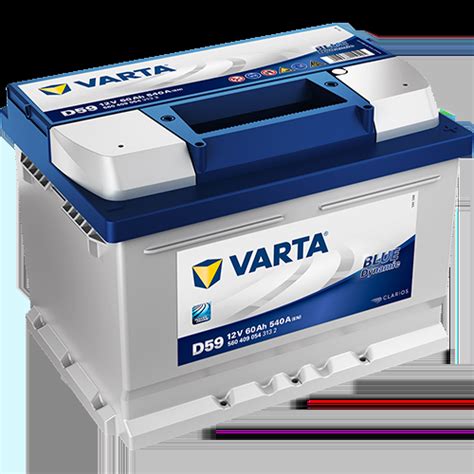 Buy The VARTA 12V DIN60 60AH D59 MF56077 Car Battery In UAE