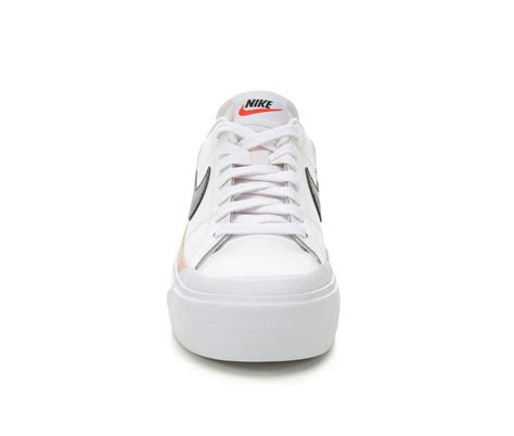 Womens Nike Court Legacy Lift Platform Sneakers Shoe Station