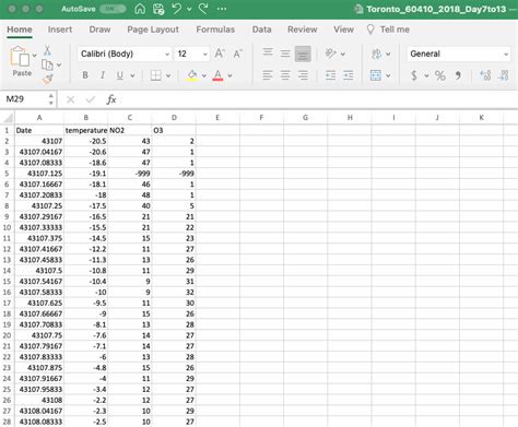 section 3 data wrangling excel for general chemistry
