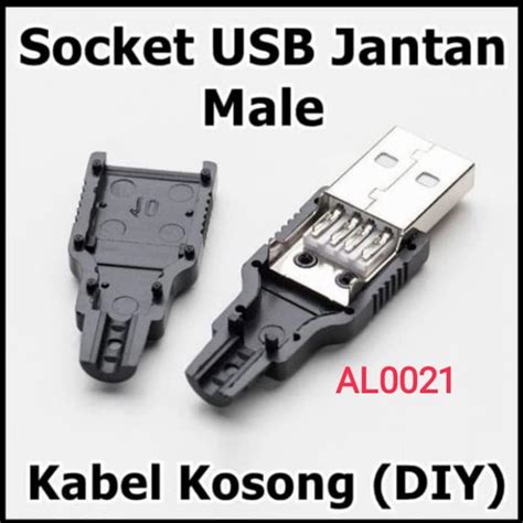 Jual USB Socket Konektor Male Socket Soket Plug Tipe Jantan Kab Bekasi Iyur Teknik Tokopedia