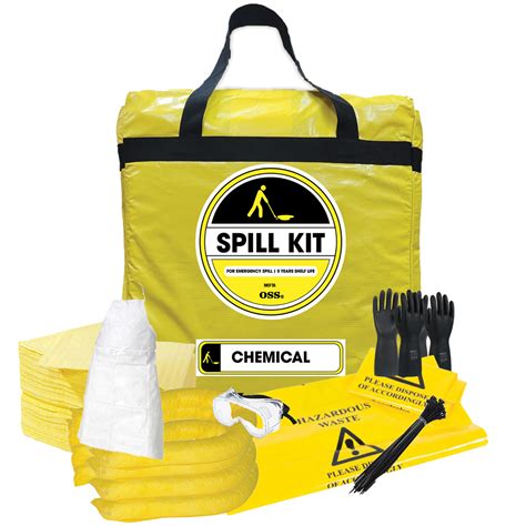 Spill Kit Chemical 40l Reliable Spill Response For Chemicals